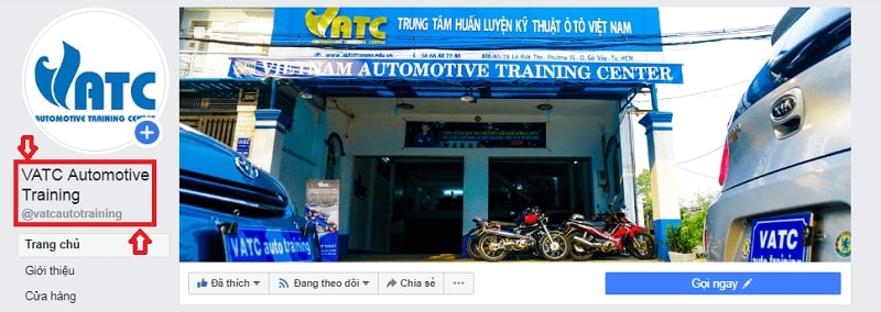 Các trang thông tin chính thức của VATC dành cho quý học viên